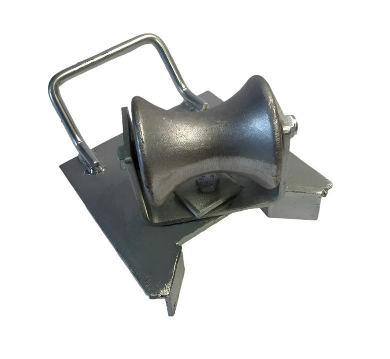 Swivelling Edge Roller for Ducts (Duct Guide for Pulling Rope ...